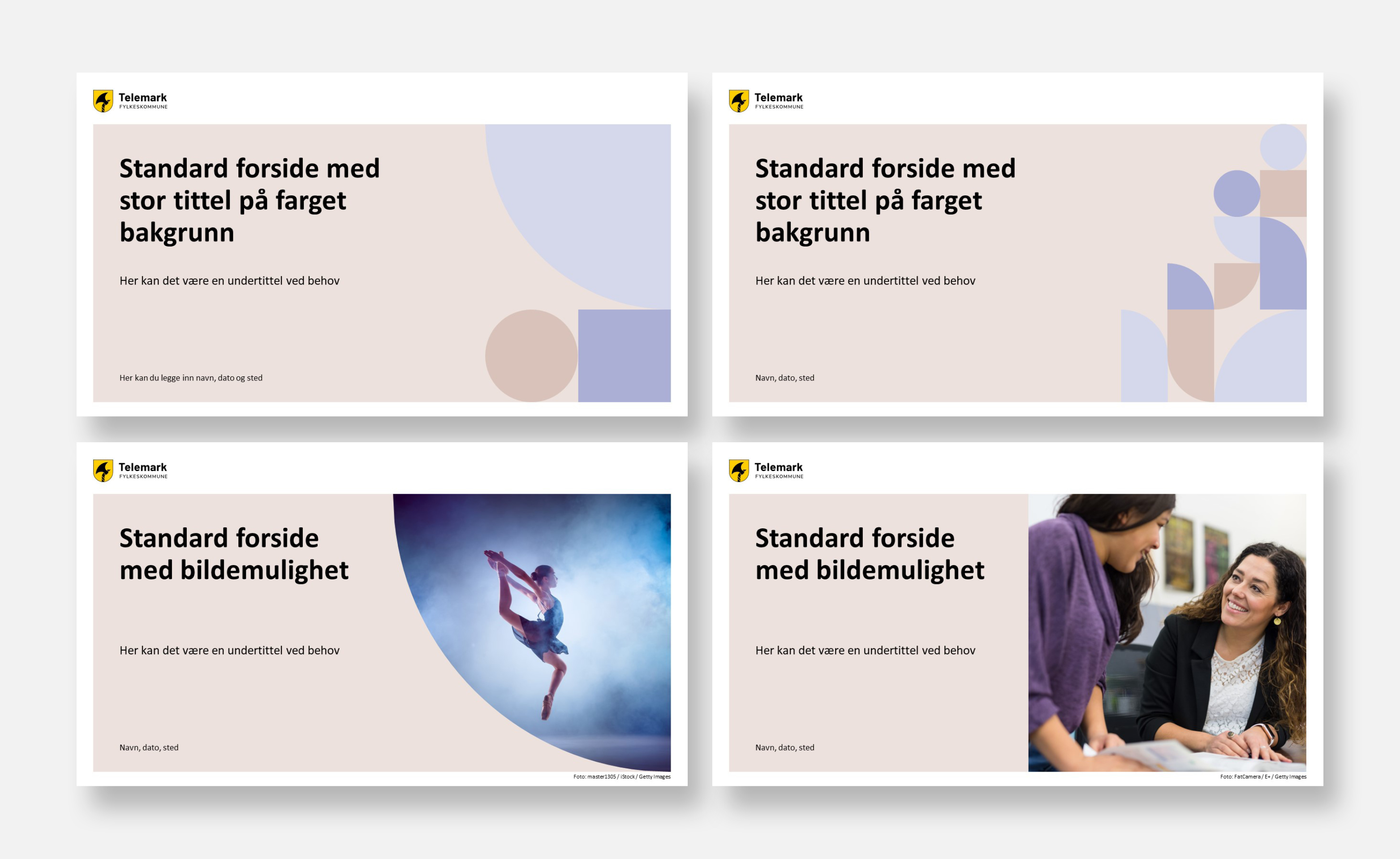 PowerPoint presentasjonsmal - Telemark fylkeskommune